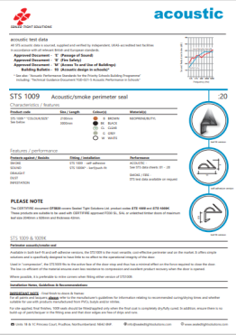 Sealed Tight Solutions